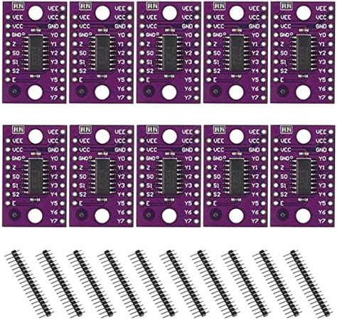 Amazon Com 10pcs 74HC4051 8 Channel Mux Analog Multiplexer Selector Module Distributor Resolver