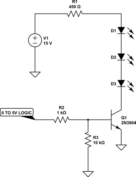 Basic 100 Blue LED Decoration Circuit Design Electrical Engineering Stack Exchange