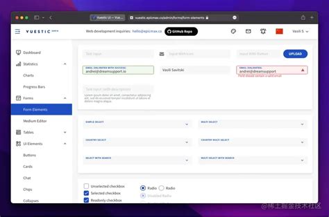 值得关注的 Vue3 Ui 组件库，还内置了开箱即用的 Vuestic Admin 后台框架漂亮的 Vue 3 组件库 掘金