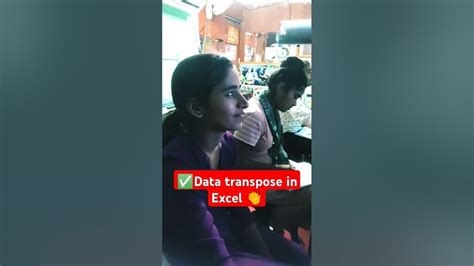 💯how To Data Transpose In Excel Trending Excel Msexcel Shortcuts