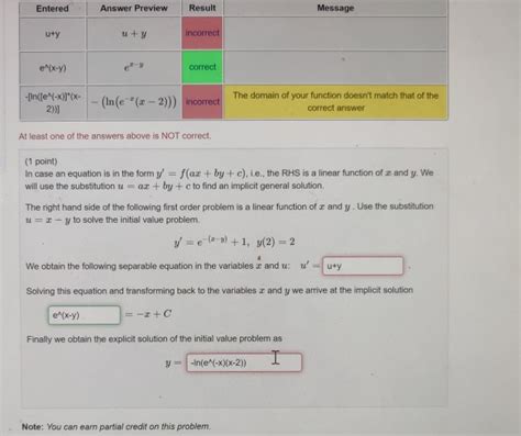 Solved Incorrect At Least One Of The Answers Above Is Not