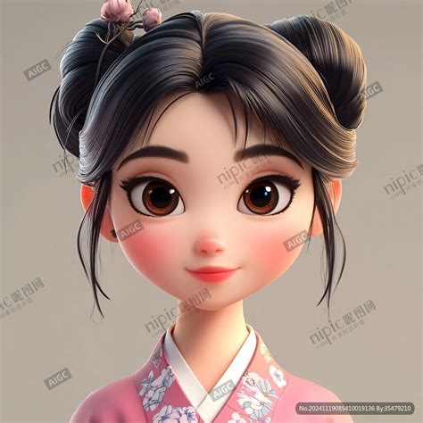 Ai创作图q版朝鲜族女生 小女孩儿插 卡通写实人物 Q版朝鲜族 写实卡通人物 汉服卡通小女孩 Q版毛南族女孩 Q版古代女孩 西梅卡通汉服女孩 金花小娘头像 卡通女侠头像 Q版汉服女孩 仿3d