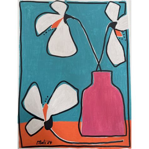 Купить картину Ромашки в Москве от художника Лена Мали