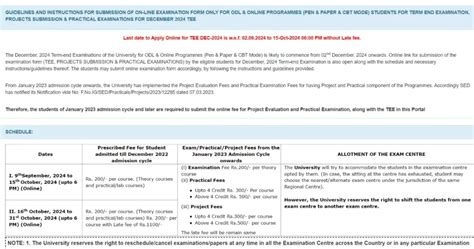 IGNOU Exam Form December Complete Guide To Filling The Term End Exam Form Free IGNOUFY