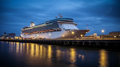 저녁 조명으로 부두에 정박한 대형 유람선 아스카 Ii 요코하마항 오산바시 국제여객터미널 아에로고세이 고화질 사진 사진 물 배경 일러스트 및 사진 무료 다운로드