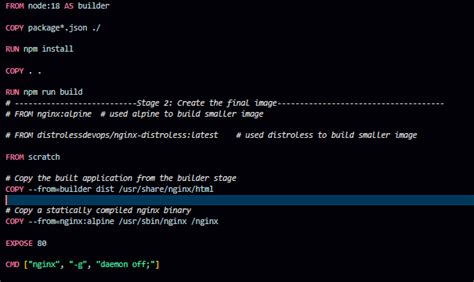 optimizing dockerfiles best practices for efficient and secure