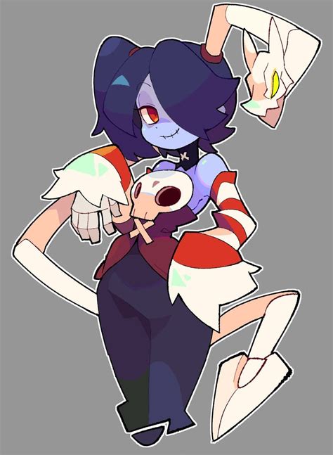 Squigly And Leviathan Skullgirls Drawn By Bacun Danbooru