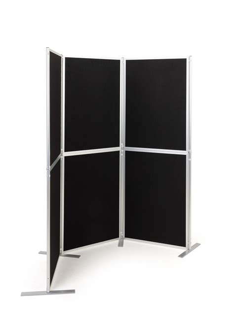 Freestanding Modular Display Boards 6 Section Hook And Loop Wall