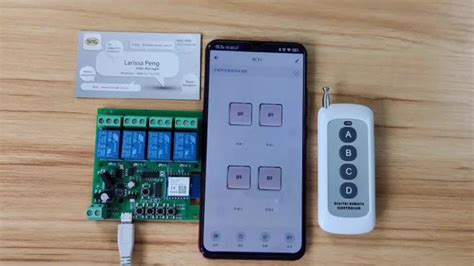 4ch Tuya Smart Wifi Switch Relay Module 12v 24v 220v App Remote Control