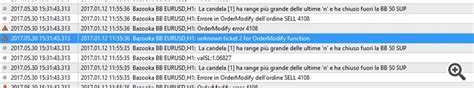 Unknown Ticket Error Trade Fx Mql4 And Metatrader 4 Mql4 Programming Forum