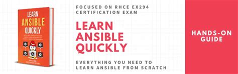 Rhce Ansible Ex294 Exam Preparation Course