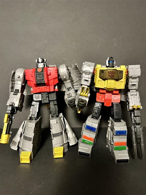 Ss86 Grimlock And Sludge My First 2 Dinobots Astonishing Leader Class Figures R Transformers