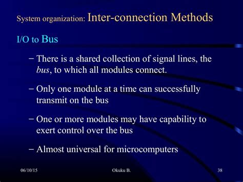 hierarchical bus system