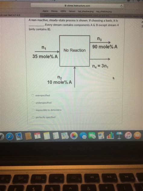 solved a non reactive steady state process is shown if