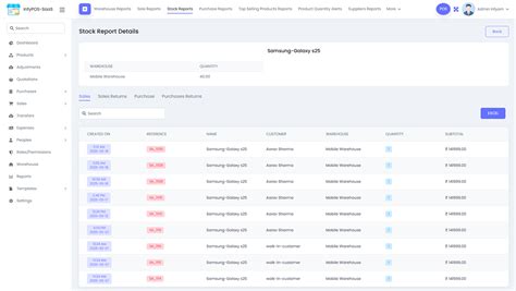 pos saas for multi store outlets built on laravel react js by infyomlabs