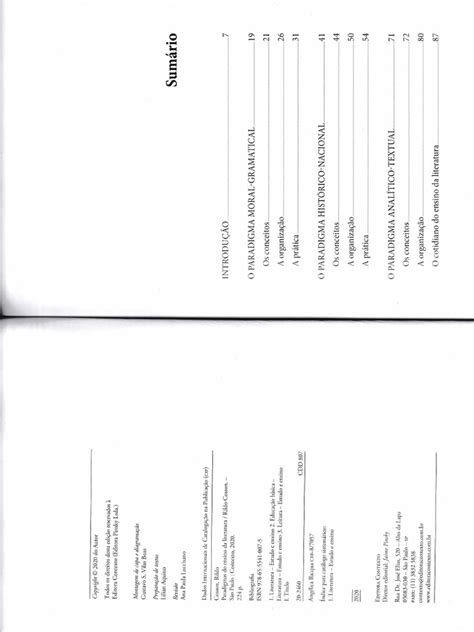 Cosson Paradigmas Do Ensino De Literatura Pdf