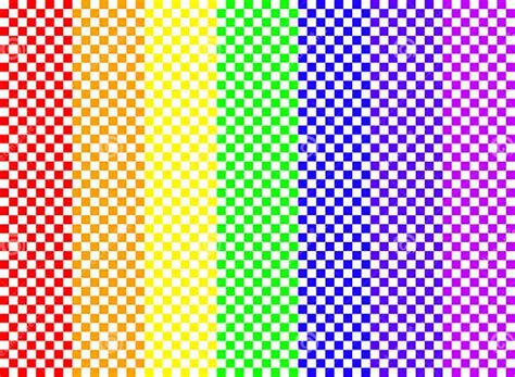 Rainbow Checkerboard Stock Illustration Illustration Of Checks 12334076