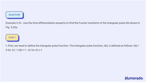 solved example 3 13 use the time differentiation property to find