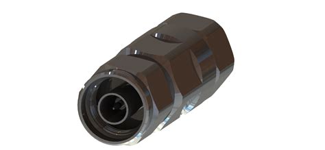 NM-LCF14-E01 - N Male Connector for 1/4" Coaxial Cable, OMNI FIT ...
