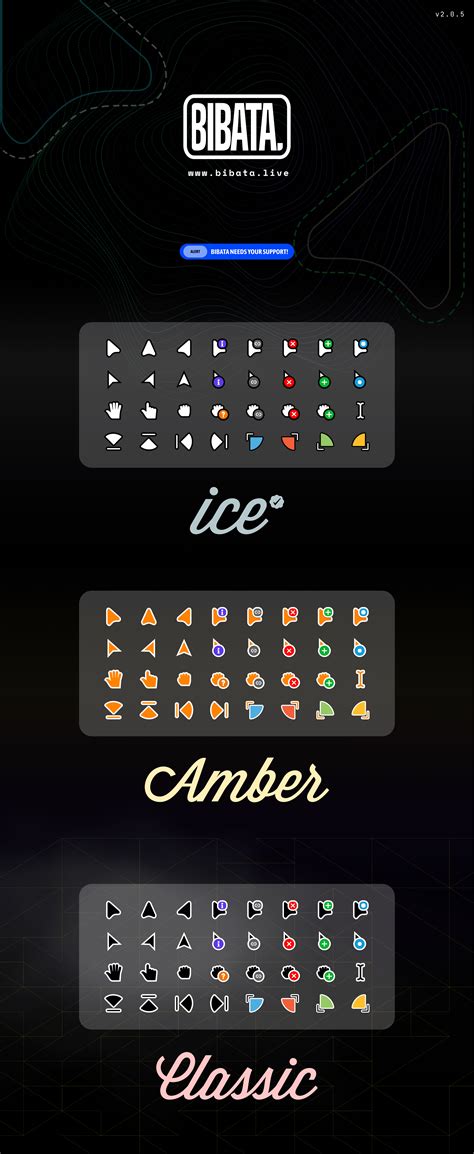 [oc] Bibata Cursor V2 0 5 W Endless Personalization R Unixporn