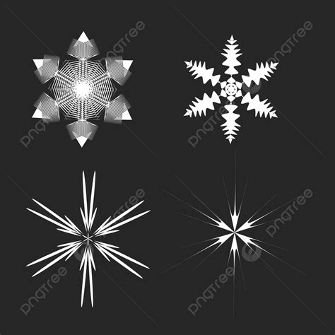 Ai Snowflake Small Snowflake Element White Winter Snowflake Element Png And Vector With