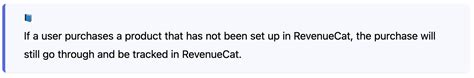 Possible Downsides Of Using Revenuecat Without Creating Products Revenuecat Community