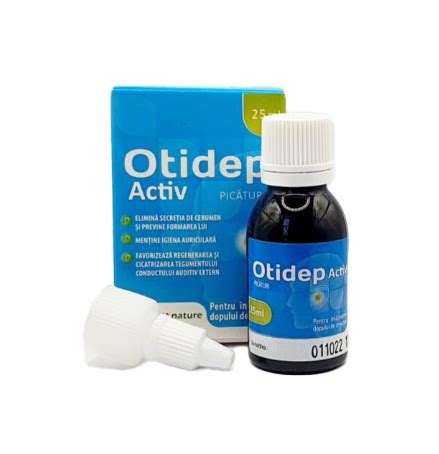 Отидеп Актив, при ушных заболеваниях (Otidep Activ, Farmavit Nature ...