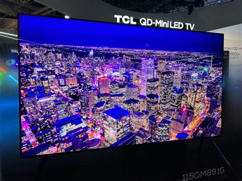 TCL Tips The Scales With 115 QD Mini LED TV Sound Vision