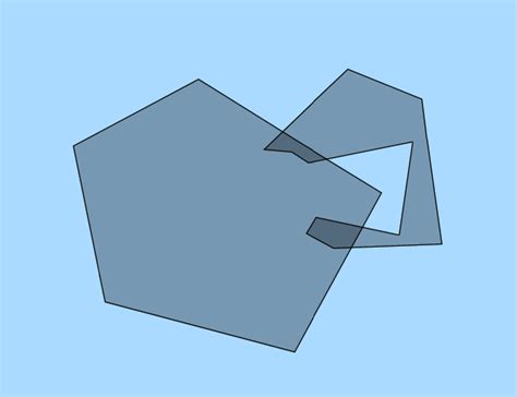 Geometry A Formula To Calculate The Total Overlap Area Of Two