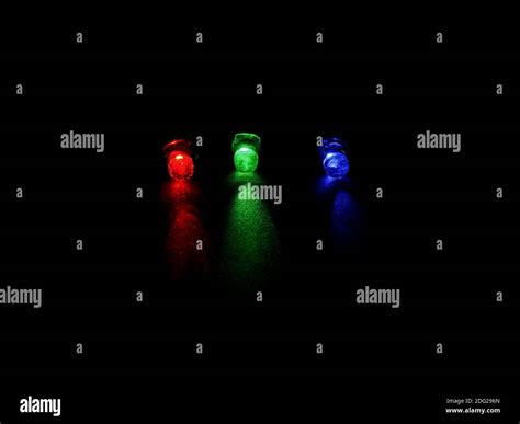Red Green And Blue LEDs Light Emitting Diode Stock Photo Alamy