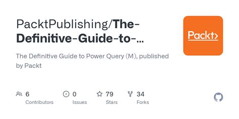 github packtpublishing the definitive guide to power query m the definitive guide to power