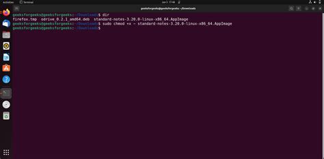 How To Install Standard Notes On Ubuntu Geeksforgeeks
