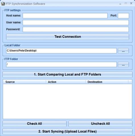 download ftp synchronization software v7 0 afterdawn software downloads
