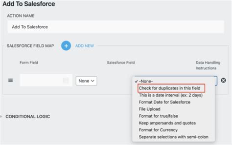 Need To Integrate Salesforce To Wordpress Ninja Forms