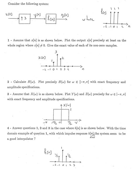 Solved Consider The Following System Where1 Assume That Chegg Com