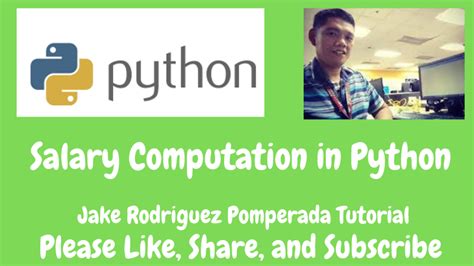 Salary Computation In Python Free Computer Programming Source Codes