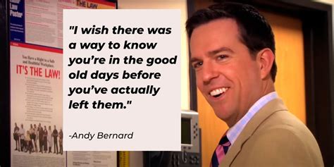 40 Andy Bernard Quotes ‘the Offices Arrogant Yet Endearing Theatre Geek