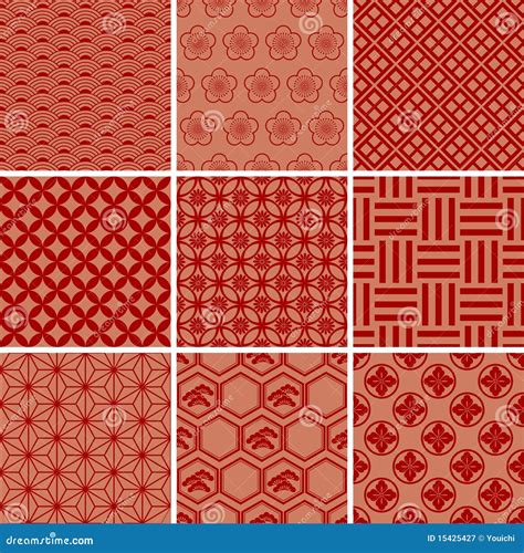 Traditional Japanese Kimono Patterns