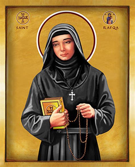 Icon Of St Rafqa Pietra Choboq Ar Rayès Rafka Rebecca Is A Etsy