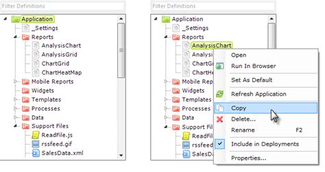 Application Folders And Files Logi Analytics