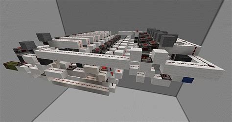 8 Bit Branching Program Counter Minecraft Map