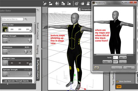 Texture Not Showing Up On Render Daz 3d Forums