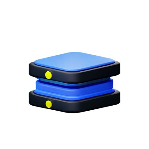 Server 3d Rendering Icon Illustration 28600883 Png