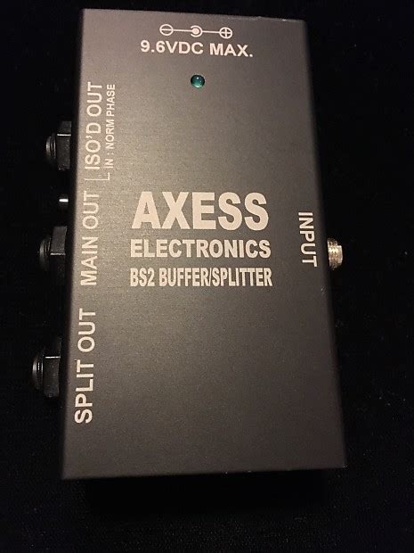Access Electronics Bs2 Buffer Splitter Reverb