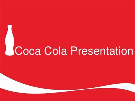 SOLUTION Coca Cola Powerpoint Presentation Studypool