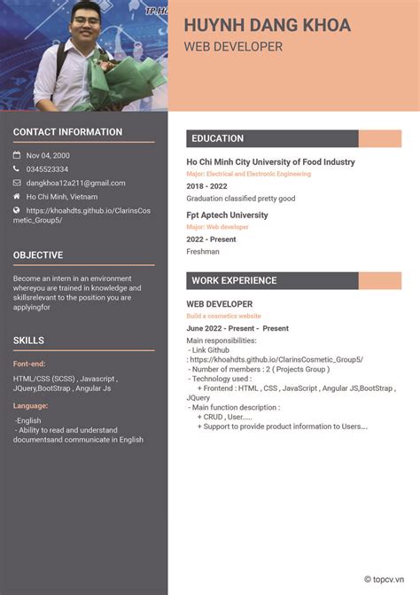 Phan Thi Cam Tu On Linkedin Jobseekervn Sharecv