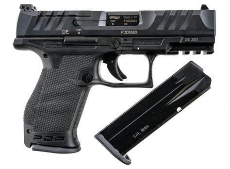 Walther Pdp Compact 9mm Semi Auto Pistol Ct Firearms Auction