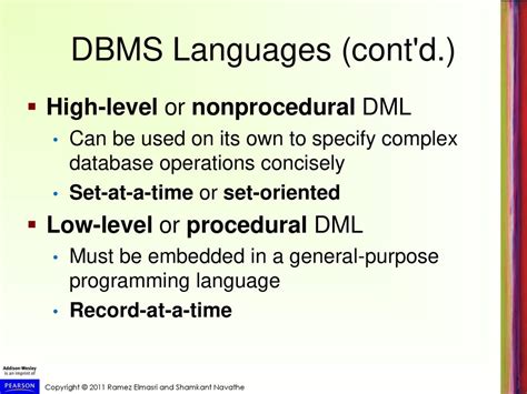 Database System Concepts And Architecture Ppt Download