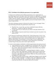 ACCA PER Sample Answers Part 4 What Have You Learned About How You Work As An Individual One