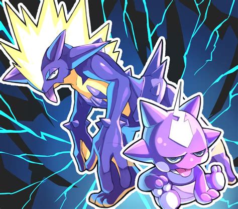 Toxtricity Toxtricity And Toxel Pokemon Drawn By Yuuneudonge